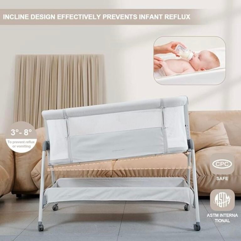 Ingenuity Dream Bassinet – Adjustable 3-in-1 Co-Sleeping Baby Bassinet ...